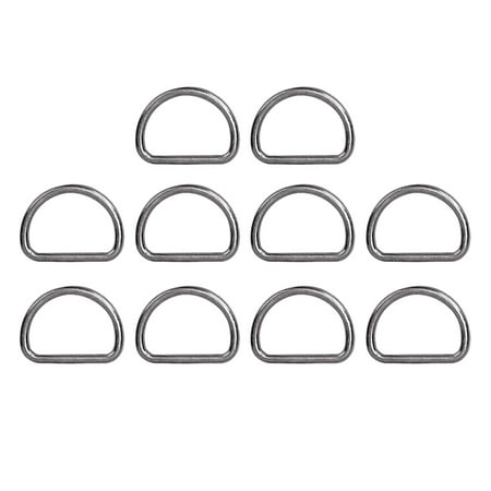 D Rings For Bag, 15mm D Ring Belt Ring Backpack DIY Accessories D Ring ...