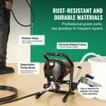 VEVOR Stand Airless Paint Sprayer, 3000PSI 750W Efficient Electric ...