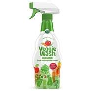 Eat Cleaner Fruit and Veggie Wash Spray, Produce Wash and Cleaner- Pack ...