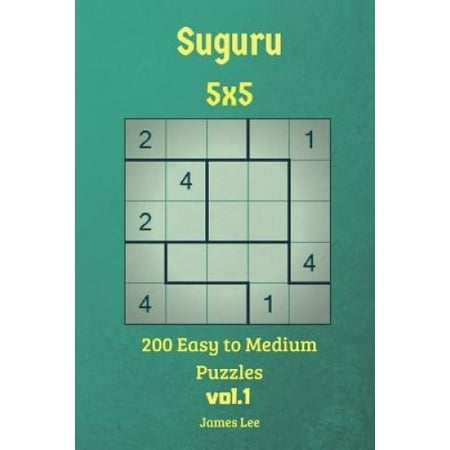 Suguru Puzzles - 200 Easy to Medium 5x5 Vol.1 | Walmart Canada