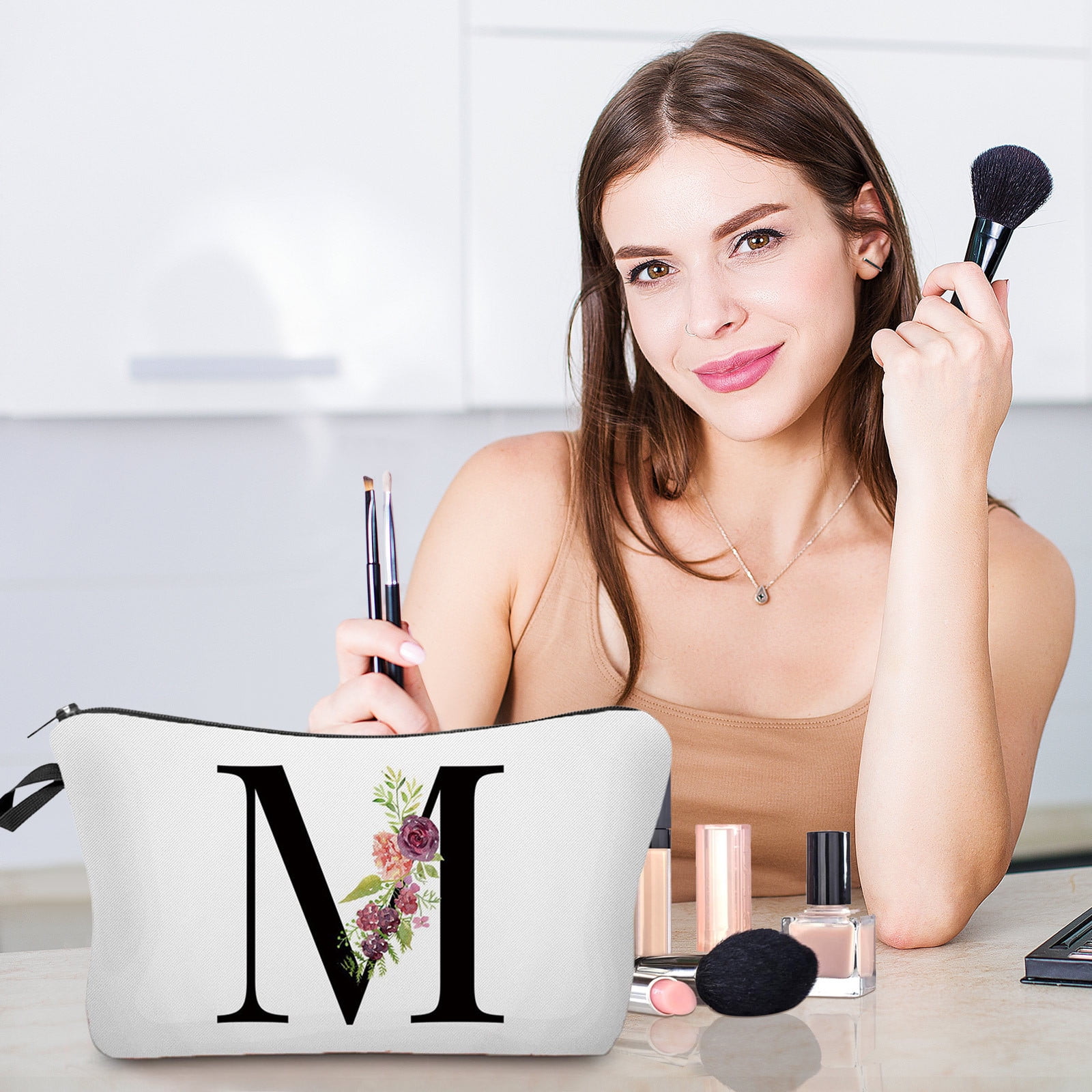 Click here for Boovnll Makeup Bag  Large Capacity Stylish Portabl... prices