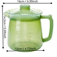 Food-Grade Silicone Milk & Coffee Thermal Pitcher, 750ml, Clear ...