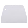 1 Pack Trapezoid Dough Scraper and Bowl Scraper, Flexible Plastic ...