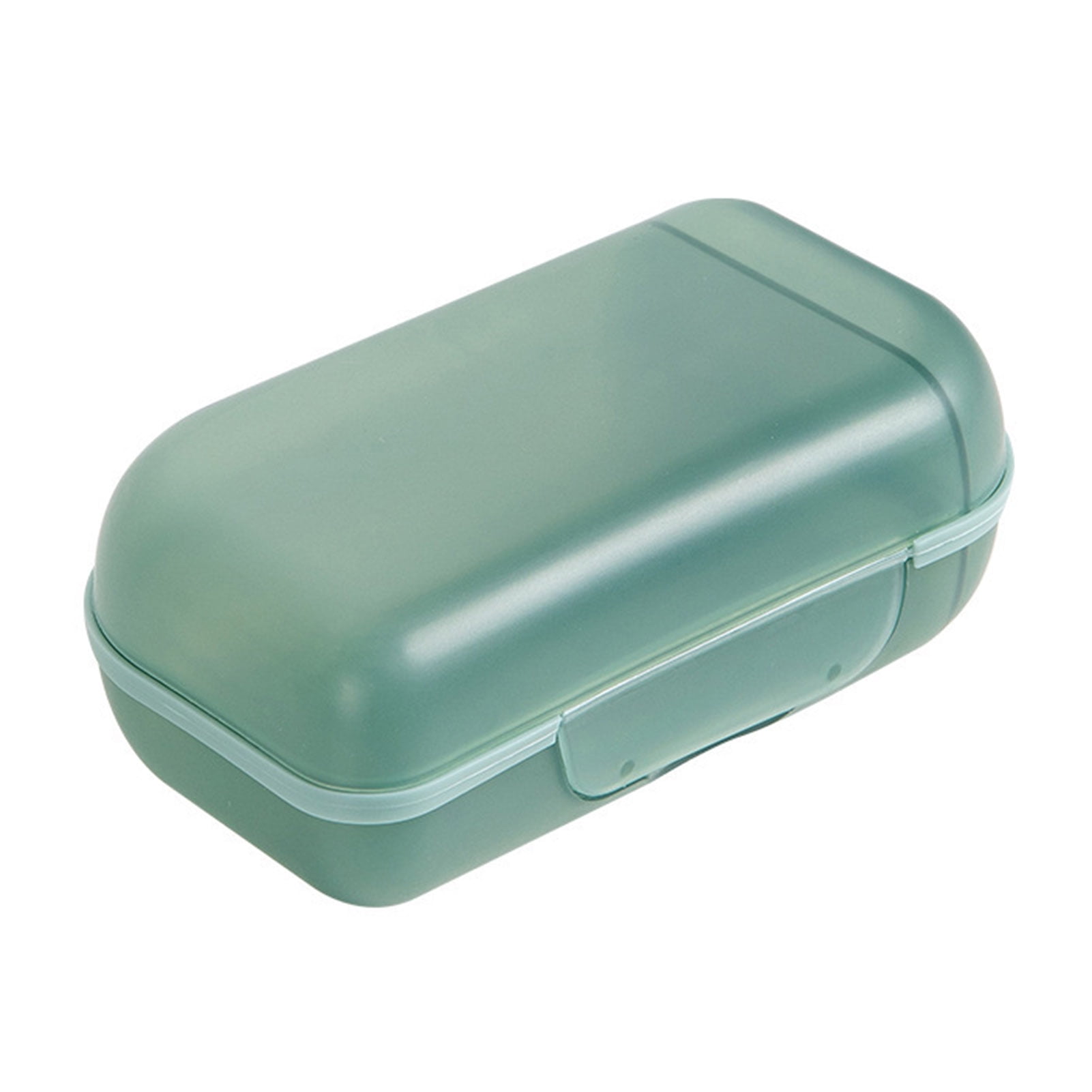 Portable Plastic Soap Dish Container Soap Case Holder Container Box ...