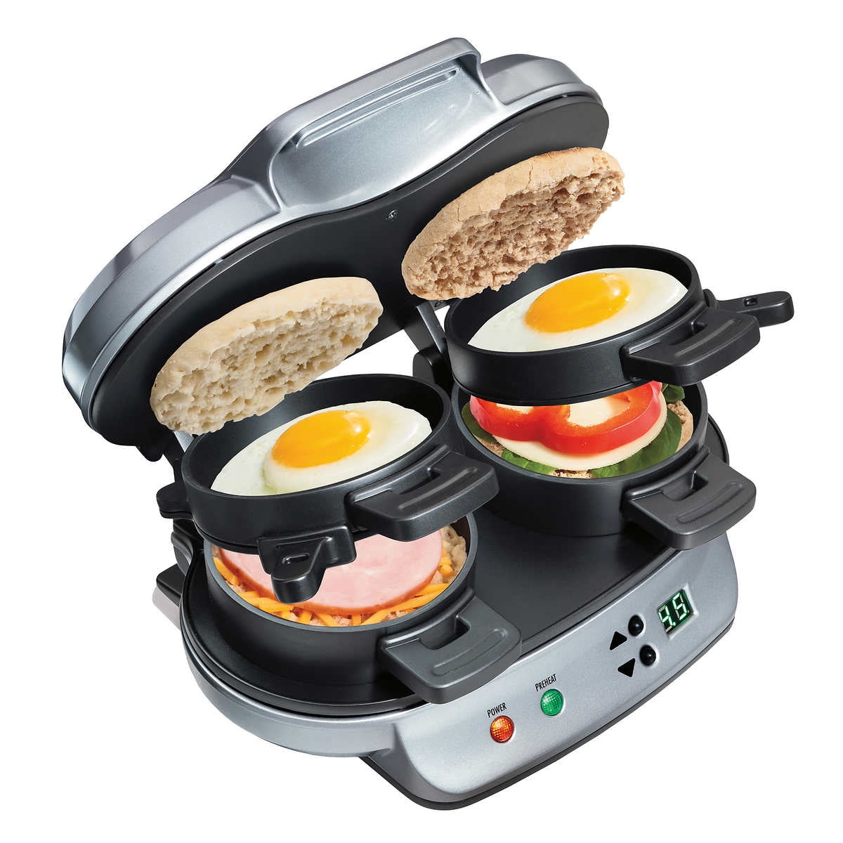 Click here for Hamilton Beach Dual Breakfast Sandwich Maker prices