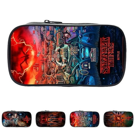 Stranger Things Season 4 Pencil Case Kids Students Large Capacity ...