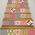6Pcs Irregular Pattern Tile Floor Stair Sticker Bathroom Kitchen Decor ...