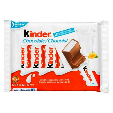Kinder Chocolate Single Bars | Walmart Canada