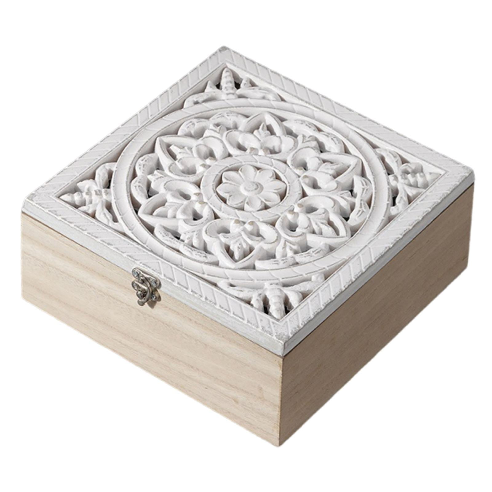 Click here for Veasfak Elegant Wooden Teabox Organizer Nine Compa... prices