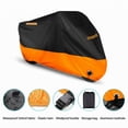 Motorcycle Cover Waterproof Outdoor, All Season Sun Rain Wind Dust ...