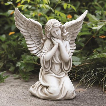 Design Toscano Resting Grace Sitting Angel Sculpture: Large - Walmart.com