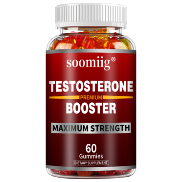 Testosterone Booster Gummies for Men - With Ashwagandha, L-Arginine ...