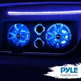 10'' Dual Subwoofer Box System - Rear Vented Design with Built-in ...
