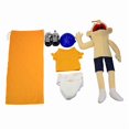 23.6-Inch JEFF Puppet, JEFF Hand Puppet Collection Stuffed Animation ...