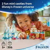 LEGO Disney Frozen Mini Arendelle Castle & Elsa’s Ice Palace - Princess ...
