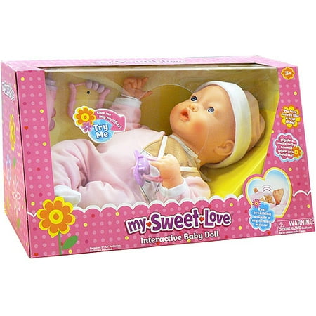My Sweet Love Interactive Baby Doll - Walmart.com