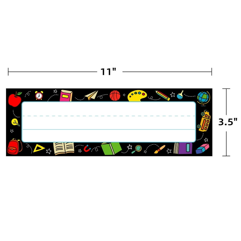Desk Name Tags For Kids