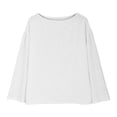 2026 Casual Loose Fit Comfy Cotton Linen Top for Women Summer Trendy ...