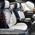 for TOYOTA PRIUS 2011 Car Seat Cover, Blue and White Car Seat Covers ...