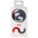 RCA HP159WH Stereo Earbuds (White) - Walmart.com