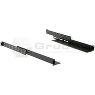StarTech 2U Fixed 19" Adjustable Depth Universal Server Rack Rails ...