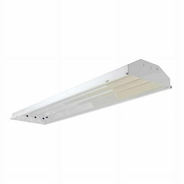 Metalux F Bay HBL 2 x 4 Foot 6 Lamp T5 Commercial Fluorescent Lamp ...