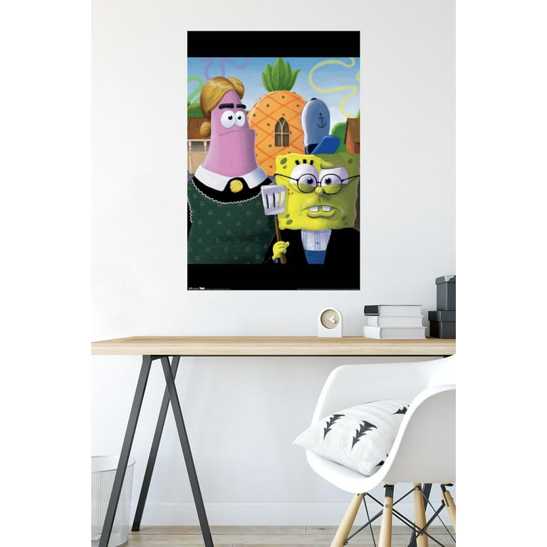 American Gothic Parody Spongebob