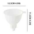 IHXORA Kitchen Funnel, Large Diameter, Hanging Storage, Lotion Filling ...