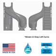Global Pool Products RIP Tide Inground Swimming Pool Water Slide Deck ...