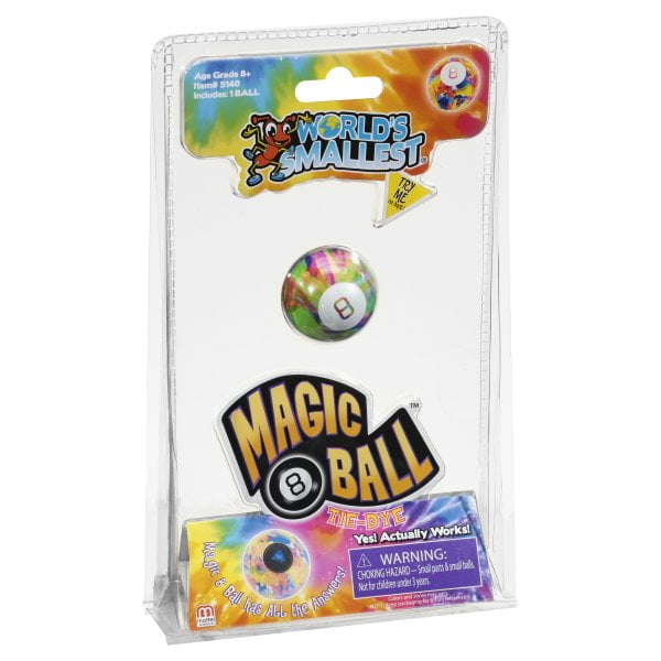 World's Smallest TIE DYE Magic 8 Ball - Walmart.com - Walmart.com