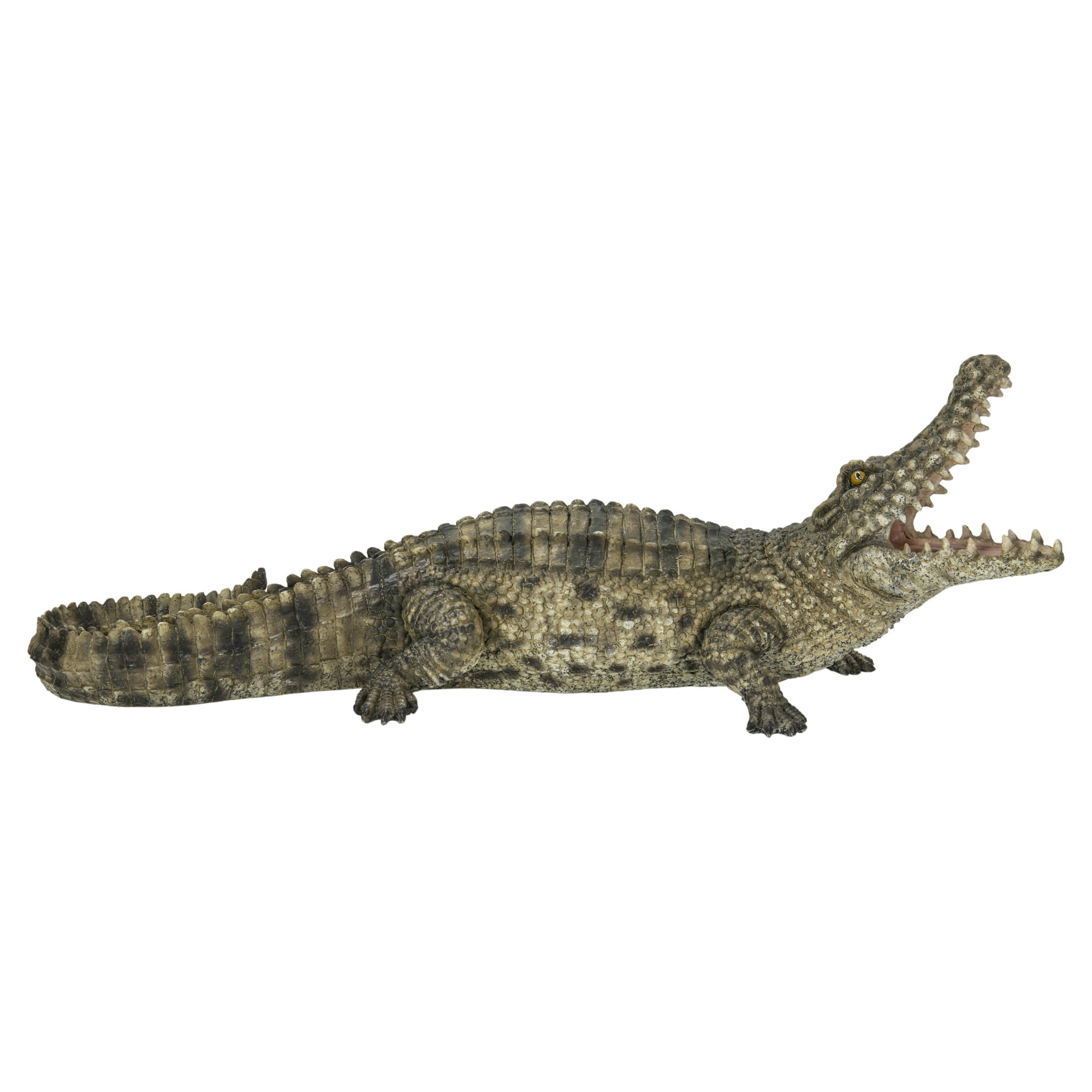 Click here for Hi-Line Gift Crocodile With Mouth Open Up prices
