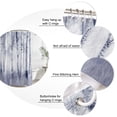 60x72 Inch Shower Curtains for Bathroom, Winter Trees Fabric Bath ...