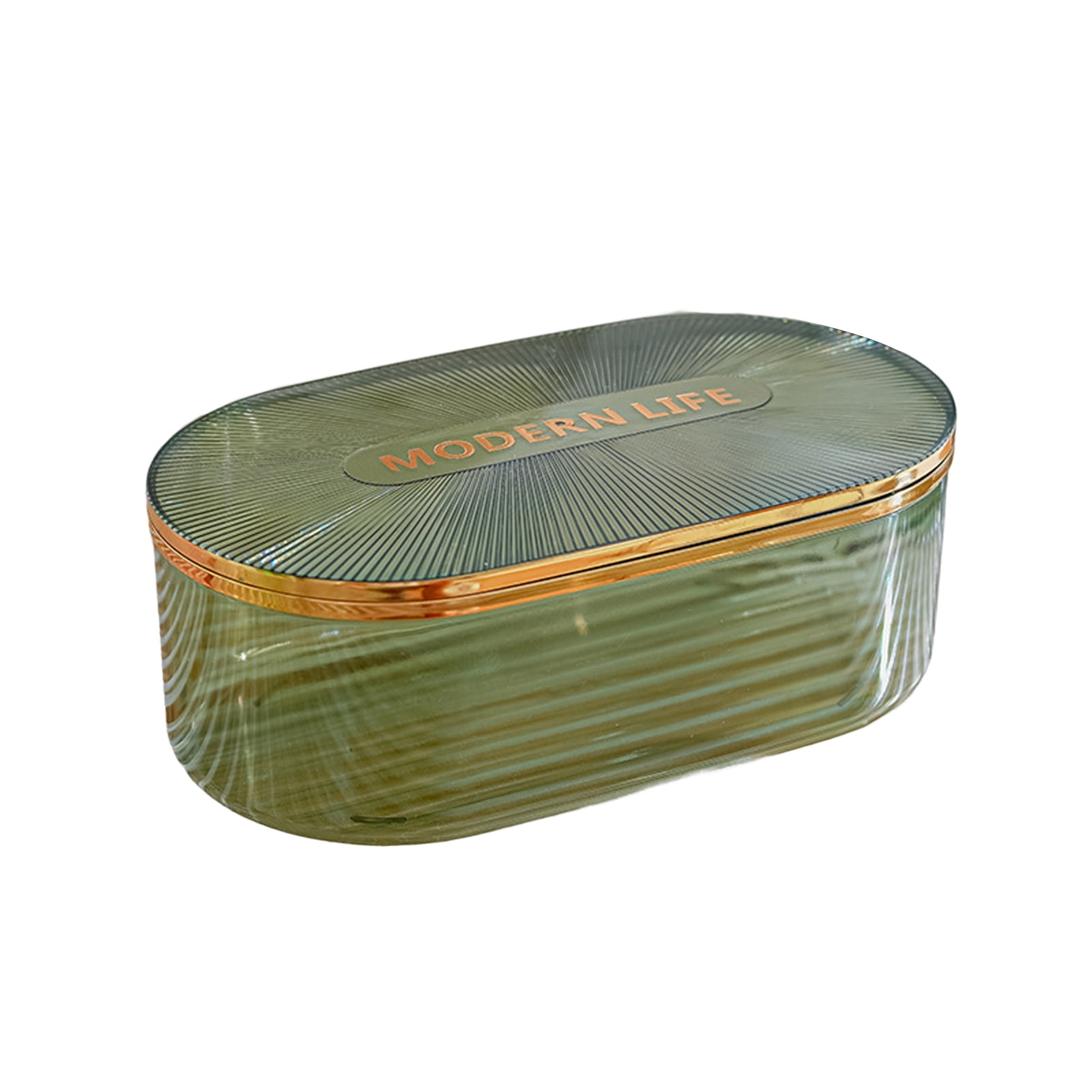 Transparent Acrylic Storage Box with Lid - Cute Bear Face Shield ...