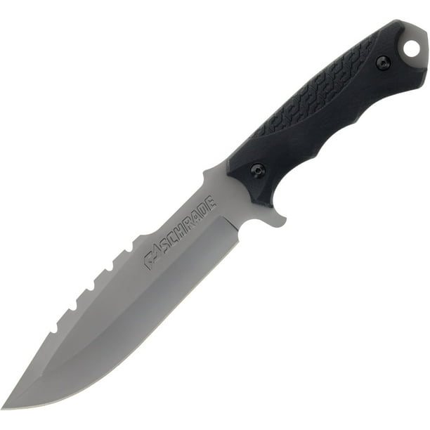 Schrade 1182512 Extreme Survival 6.5" Sawback Blade Black Handle Fixed ...