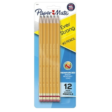 Paper Mate EverStrong #2 Pencils, Reinforced, Break-Resistant Lead When ...