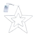 12 Inch Patriotic Star Window Light, Battery Powered LED Hanging Star ...