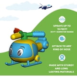 Helicopter Water Sprinkler for Kids & Adults, 360 Rotation, 15 Feet ...