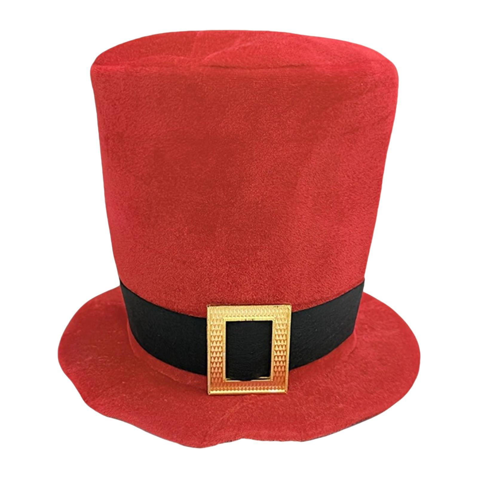 pitrice Premium Christmas Props Hat Santa Snowman Magician Xmas Top Hat ...