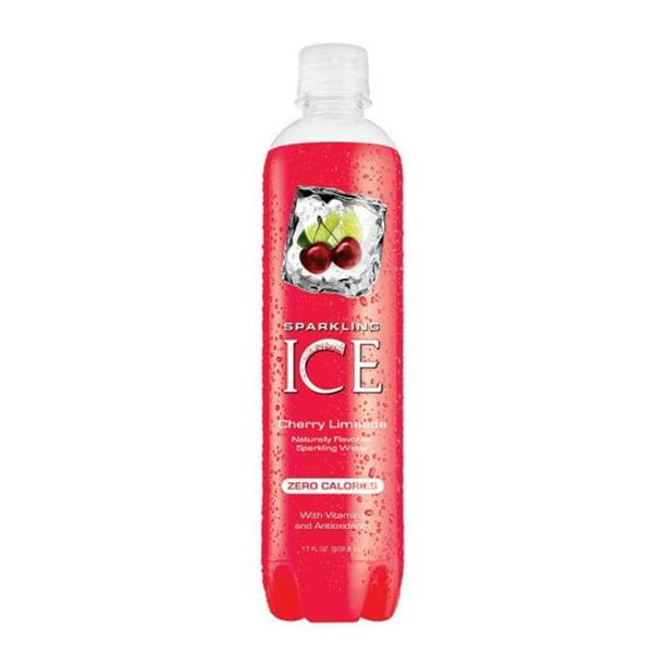 Sparkling Ice 95086 Sparkling Ice Cherry Limeade Sparkling Water- pack of 12 - Walmart.com