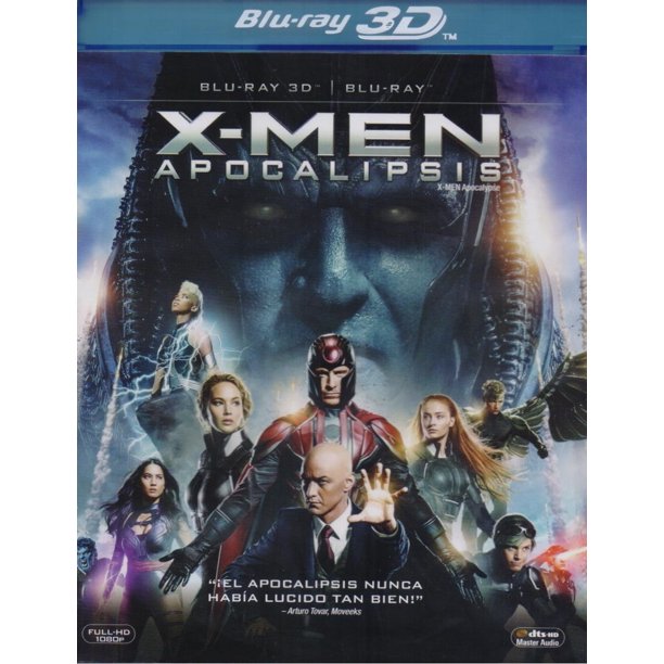 X-men Apocalypse Apocalipsis Pelicula Blu-ray 3d + Blu-ray Fox Blu Ray ...