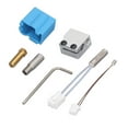 3d Printer Hot End Nozzle Kit Extruder 24v Heating Pipe Thermistor