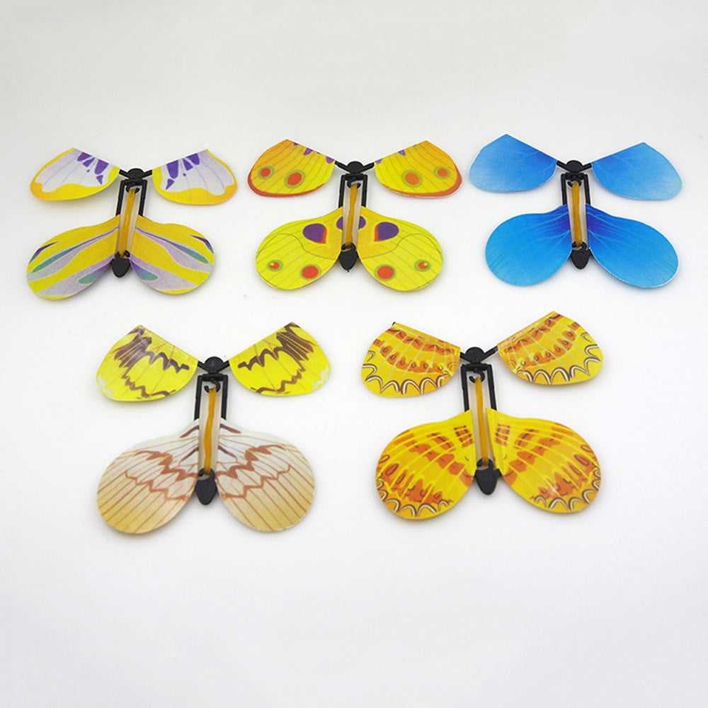 XZNGL Kids Toys Magic Tricks Flying Butterfly Magic Transform Cocoon ...