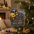 Construction Grandpa Acrylic Ornament, Best Grandpa Builder Gift for ...