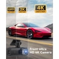 Dash Cam 4K Front, Dash Camera for , 1.''IPS Screen Mini Camera with ...