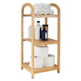 Organize It All 3 Tier Bamboo Tower Storage Shelf Unit - Walmart.com