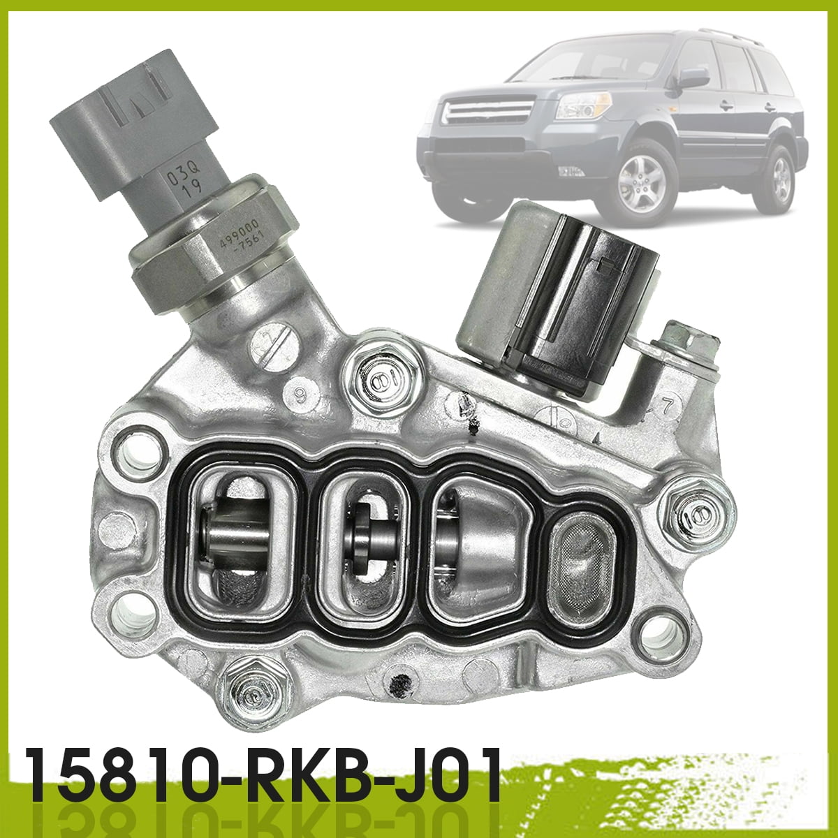 15810-RKB-J01 Vtec Solenoid Spool Valve W/Gasket For Honda Accord ...