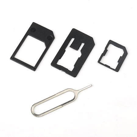 Nano SIM to Micro SIM + Nano SIM to SIM + Micro SIM to SIM Card Adapter ...