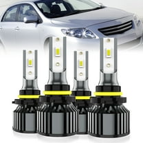 LECCIBUB LED Headlight Bulbs Compatible With Honda Civic 2014-2015 ...