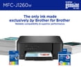 Brother Work Smart MFC-J1260W Wireless Color Inkjet All-in-One Printer ...