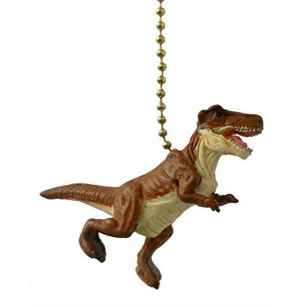 dinosaur t-rex tyrannosaurus ceiling fan pull kid decor - Walmart.com ...